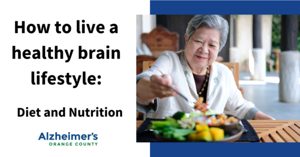 How to live a Healthy Brain Lifestyle: Diet & Nutrition - Alzheimer's ...